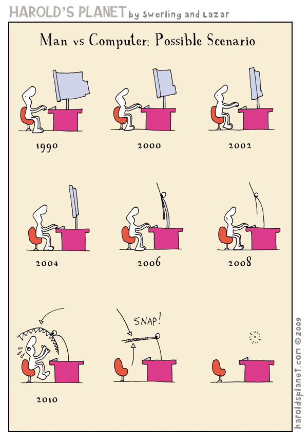 Man vs Computer. Possible scenario - La servilleta || El blog de Paco ...